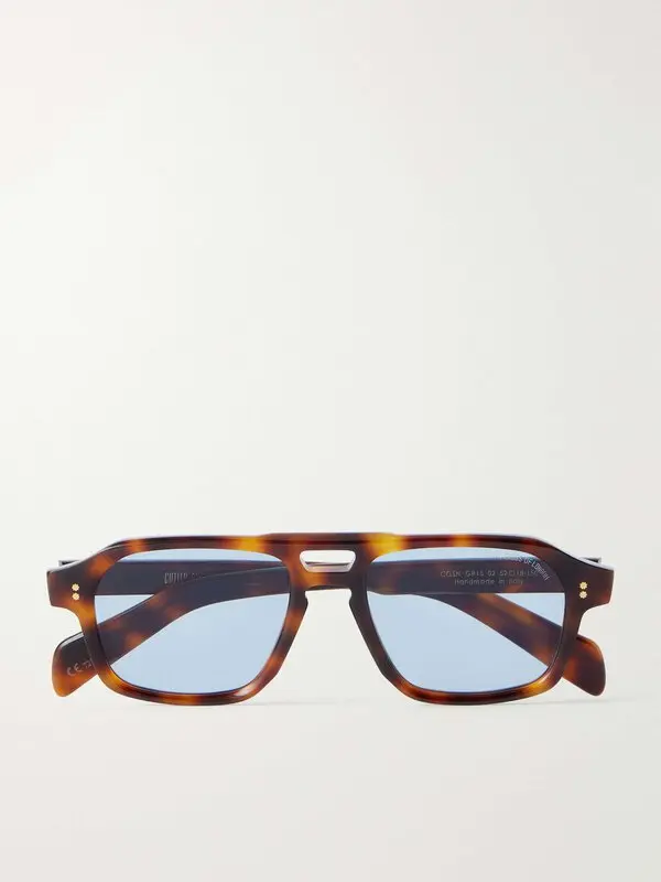 CUTLER AND GROSS Gr15 Aviator-style Acetate Sunglasses