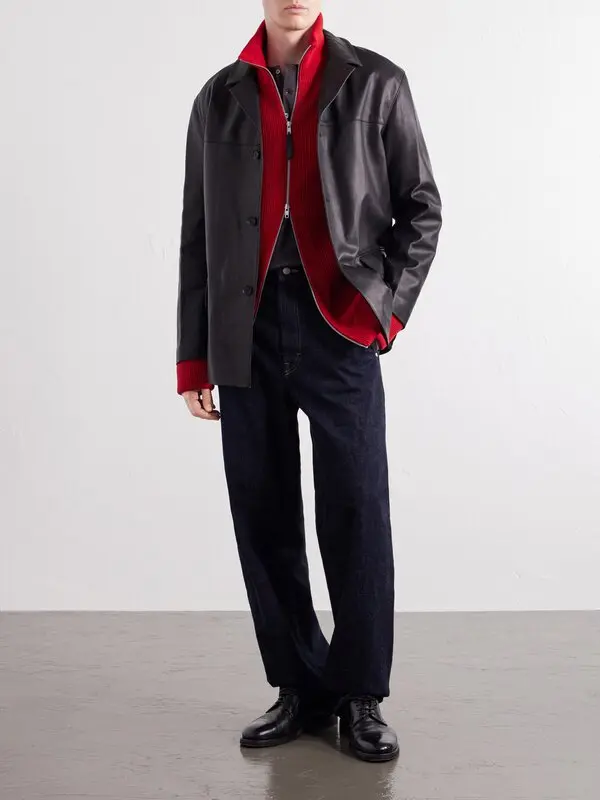 YOKE Wide-leg Jeans