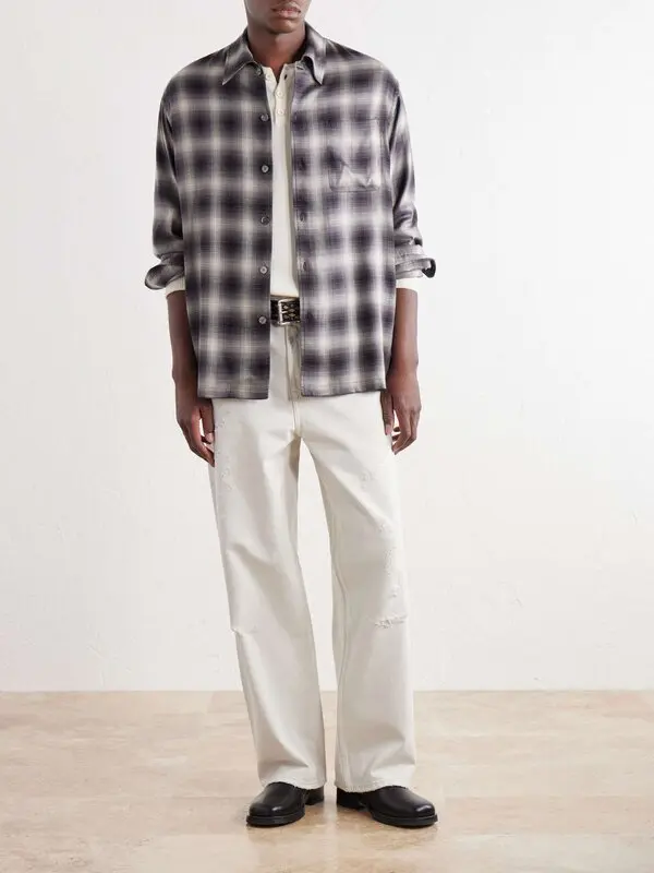 Our Legacy Every Checked Tencel® Twill Shirt