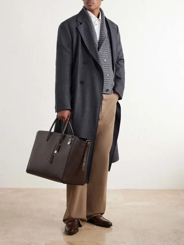 Dunhill Century 45 Leather Weekend Bag