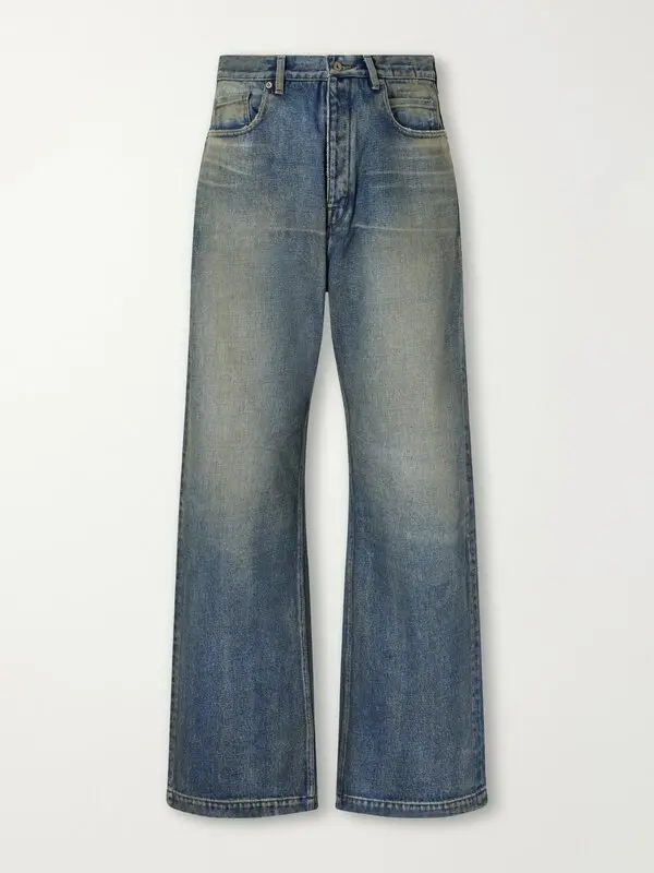 Rick Owens Strobe Wide-leg Jeans - Blue