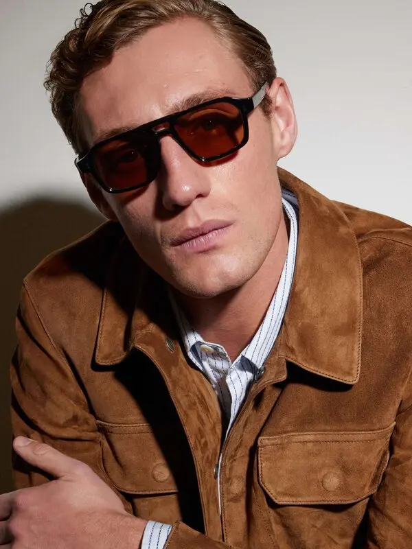 CUTLER AND GROSS Gr15 Aviator-style Acetate Sunglasses