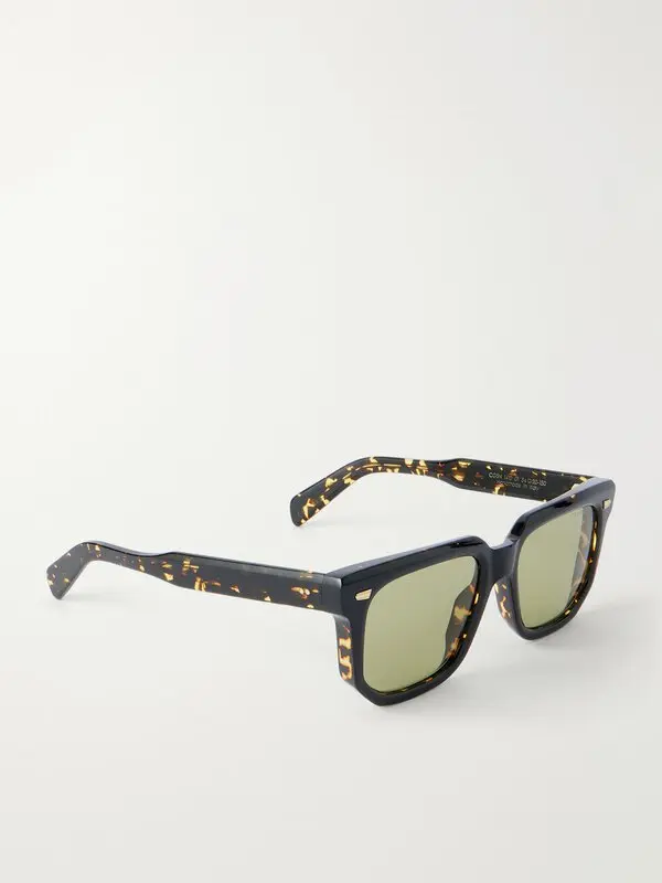 CUTLER AND GROSS 1410 Square-frame Acetate Sunglasses - Tortoiseshell
