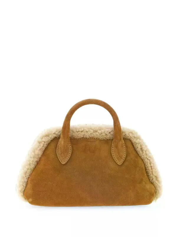 Coperni Duffle Shearling-trim Belt Bag