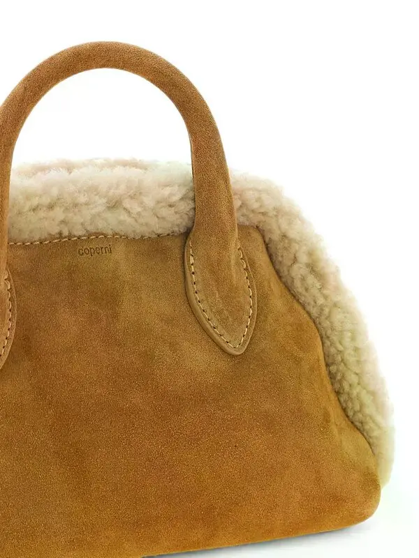 Coperni Duffle Shearling-trim Belt Bag