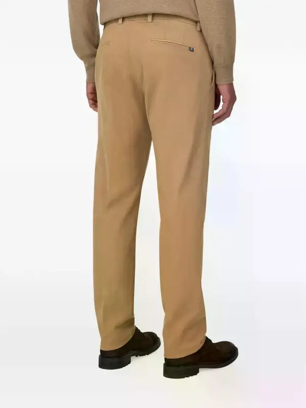 Boggi Milano Trousers In Stretch Cotton