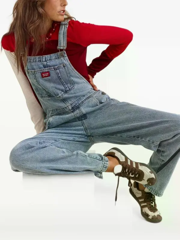 FAVORITE PEOPLE Old Bike Denim Overalls