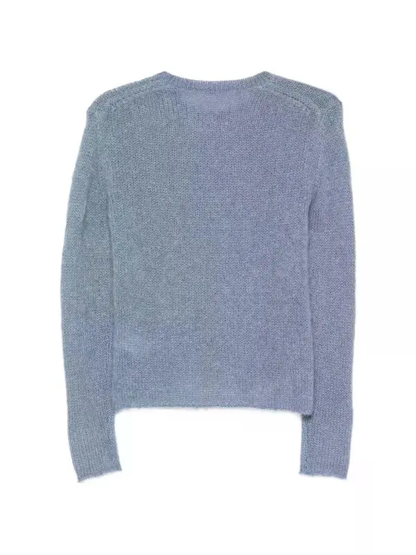 Aspesi Ribbed Mohair-wool Sweater
