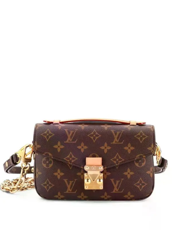 LOUIS VUITTON Pochette Metis Monogram Canvas East West Crossbody Bag