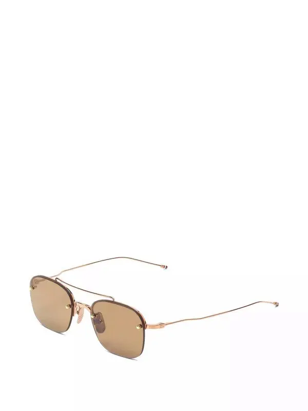 Thom Browne Rimless Square-frame Sunglasses
