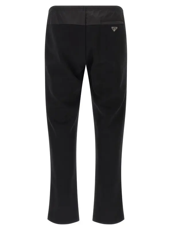 Prada Re-nylon Band Joggers