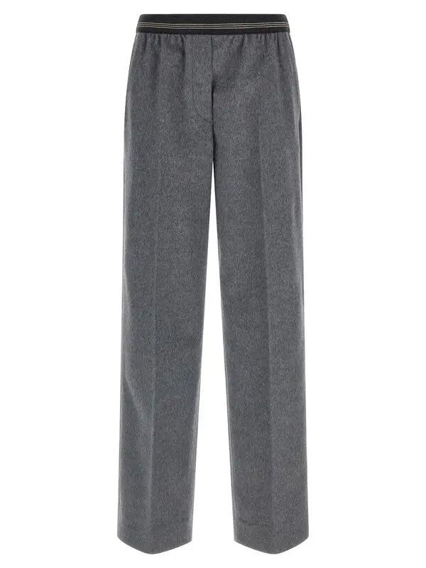 Miu Miu Velour Wool Pants