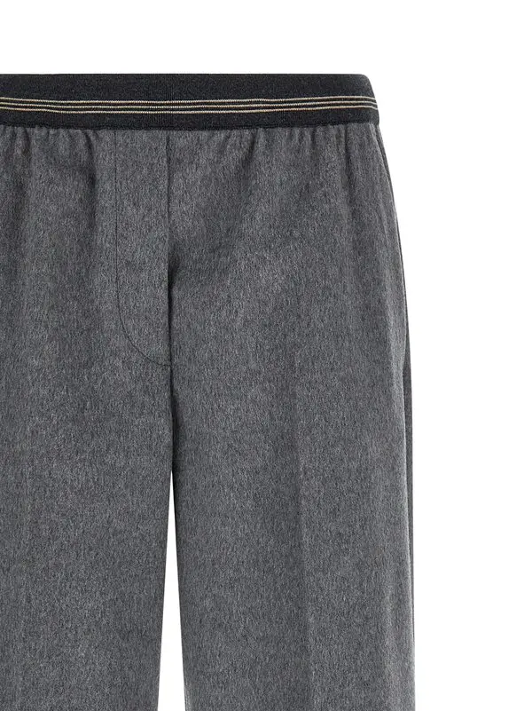 Miu Miu Velour Wool Pants