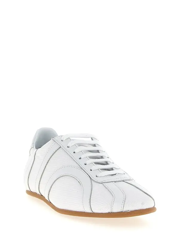 TOTEME Canvas Sneakers - White