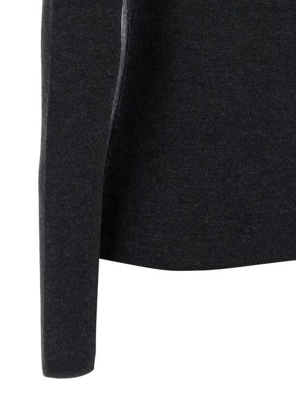 TOTEME Compact Knit' Sweater - Gray