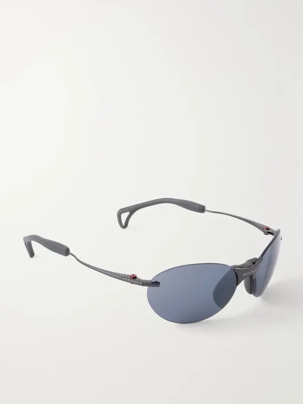 DISTRICT VISION Mami Vantage Rimless D-frame Titanium Sunglasses