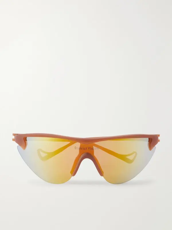 DISTRICT VISION Yukinori Range Finder D-frame Acetate Sunglasses - Multi