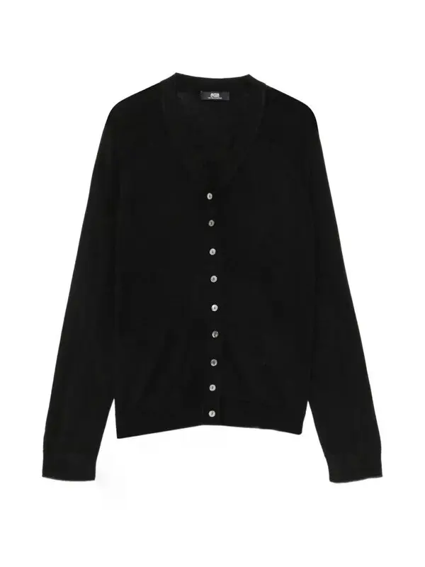 Alpha Studio V-neck Button-up Cardigan