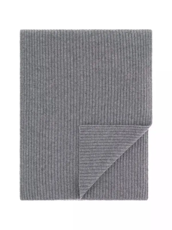 Boggi Milano Scarf Ribbed Cashmere