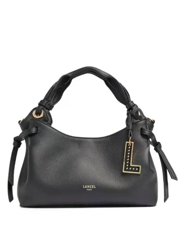 LANCEL Swann Grained Leather Tote Bag