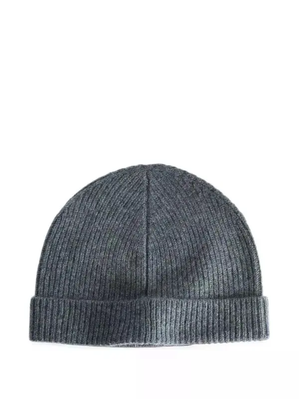 Extreme Cashmere Ribbed-knit Beanie Hat