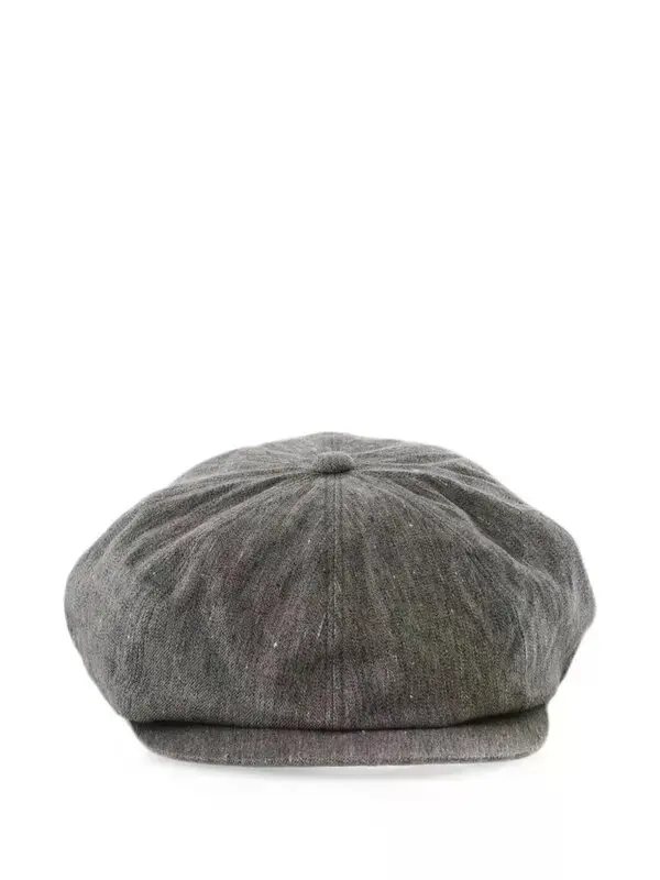 TAIGA TAKAHASHI Eight-panel Flat Cap - Grey