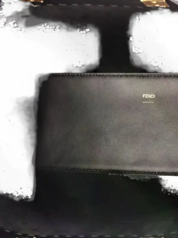 Fendi Sunshine Shopper Leather Medium Tote Bag