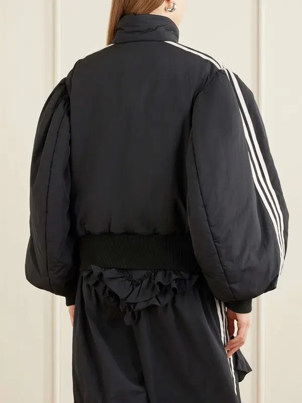 Simone Rocha Adidas Originals Firebird Logo-embroidered Padded Shell Jacket