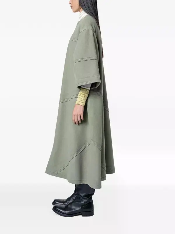 MULLER OF YOSHIOKUBO Panelled Wool Dress
