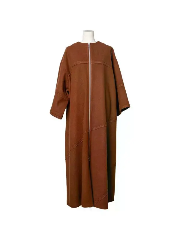MULLER OF YOSHIOKUBO Panelled Wool Dress - Green