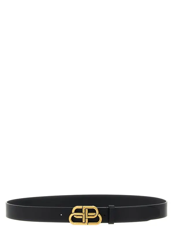 Balenciaga Bb' Belt - Black