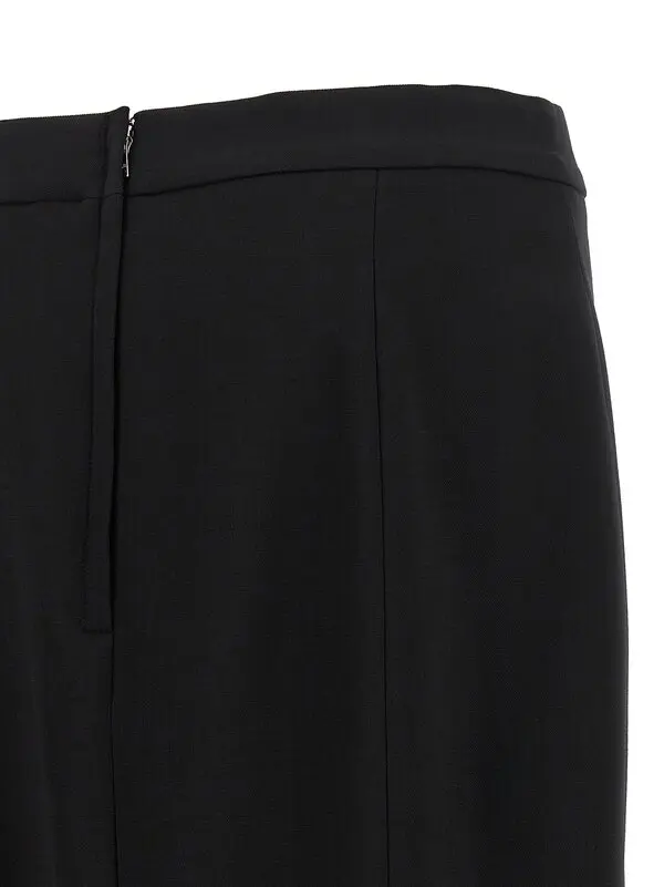 Dolce & Gabbana Stretch Wool Skirt
