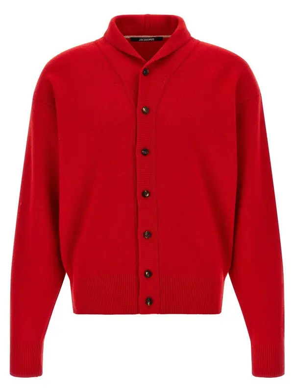 Jacquemus Le Cardigan Pelota' Cardigan - Red