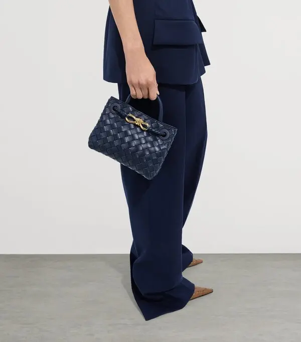Bottega Veneta Mini Leather Andiamo Top-handle Bag