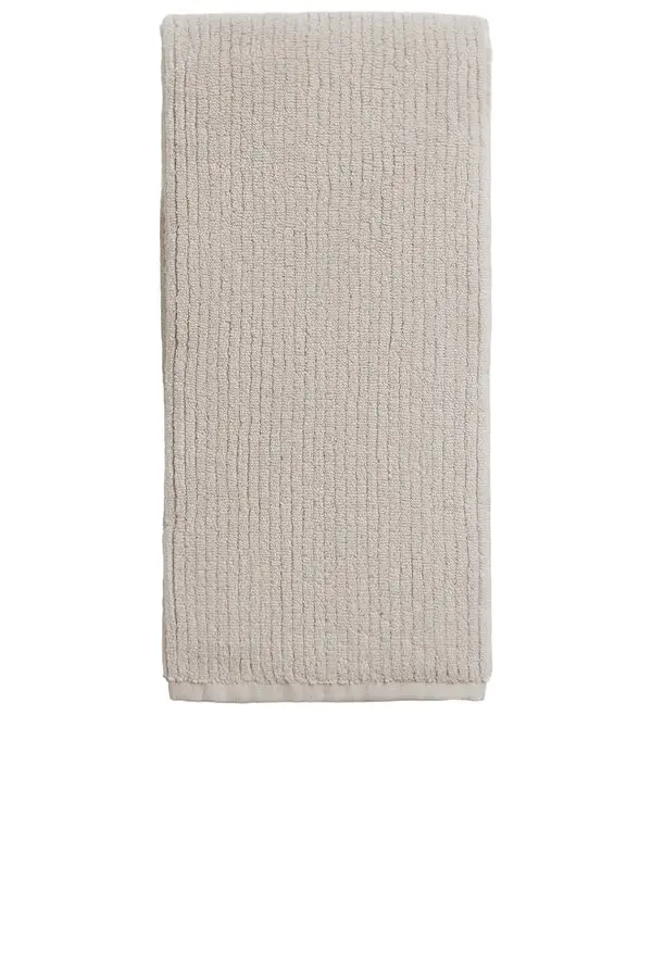 PARACHUTE Soft Rib Hand Towel In Beige - Bone