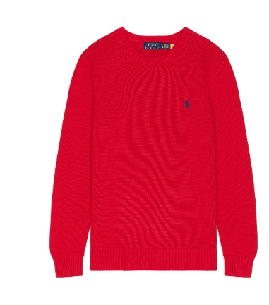 Polo Ralph Lauren Cotton Shaker Knit Crewneck Sweater - Rl2000 Red
