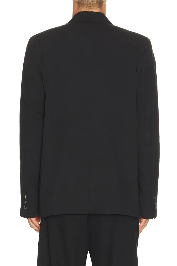 PALMES Double Breasted Wool Blazer