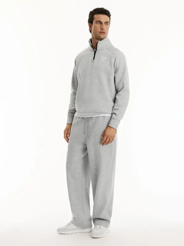 REISS CASTORE Light | Castore Relaxed Quarter-zip Sweatshirt