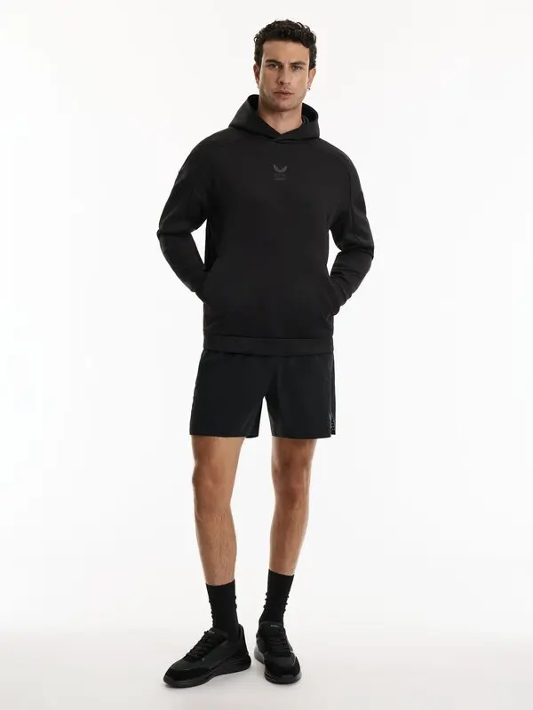 REISS Hoodie Flex Hoodie | Castore Technical Flex Hoodie - Black