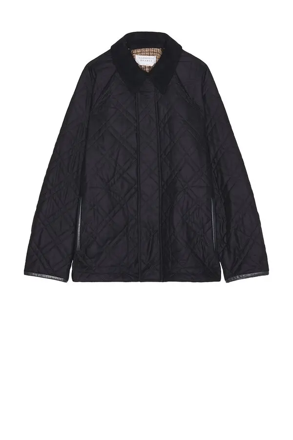 Gabriela Hearst Clarence Barn Jacket In Navy