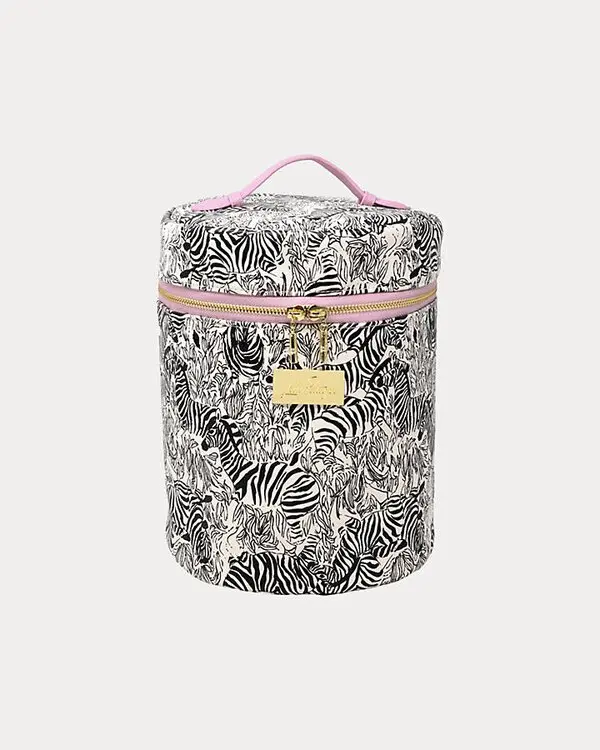 Lilly Pulitzer® Barrel Train Case - Coconut