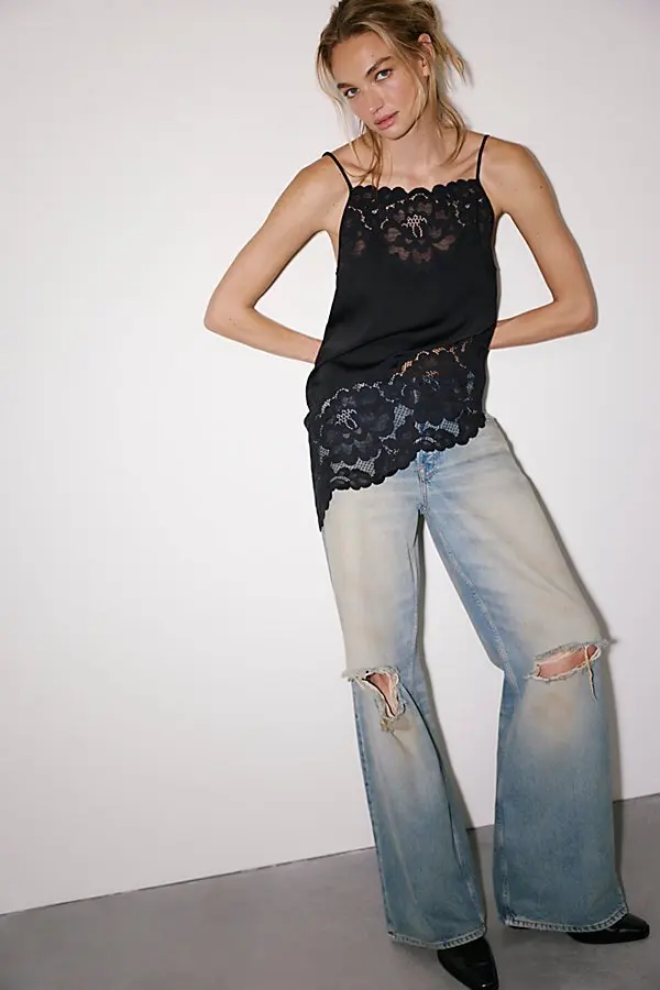 Free People Sweet Heirloom Shapeless Cami
