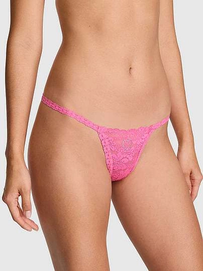 Pink Wink™ Ultra Low-rise Thong Panty - Pink