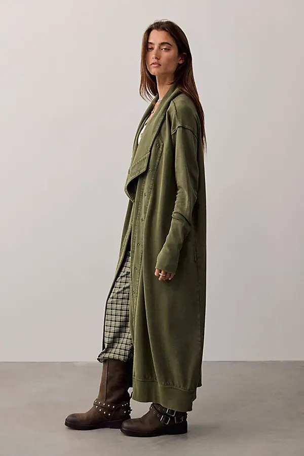 Free People Sabai Maxi Cardigen