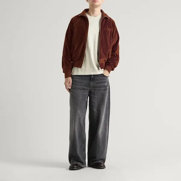 Rhude Madera Velour Track Jacket