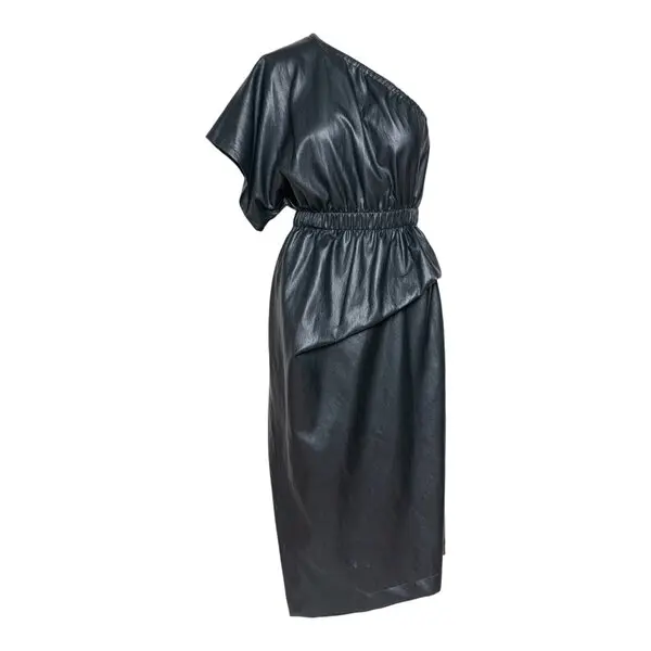 ARTISTA Theory Cold Shoulder Midi Dress