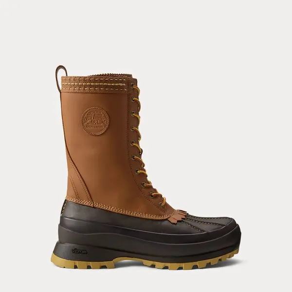 Ralph Lauren Logan Leather Duck Boot