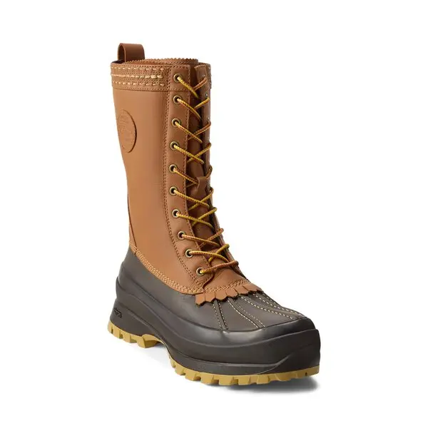 Ralph Lauren Logan Leather Duck Boot