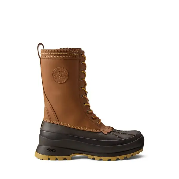 Ralph Lauren Logan Leather Duck Boot