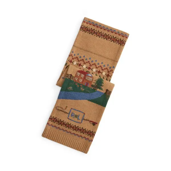 Ralph Lauren Scenic Wool-blend Scarf